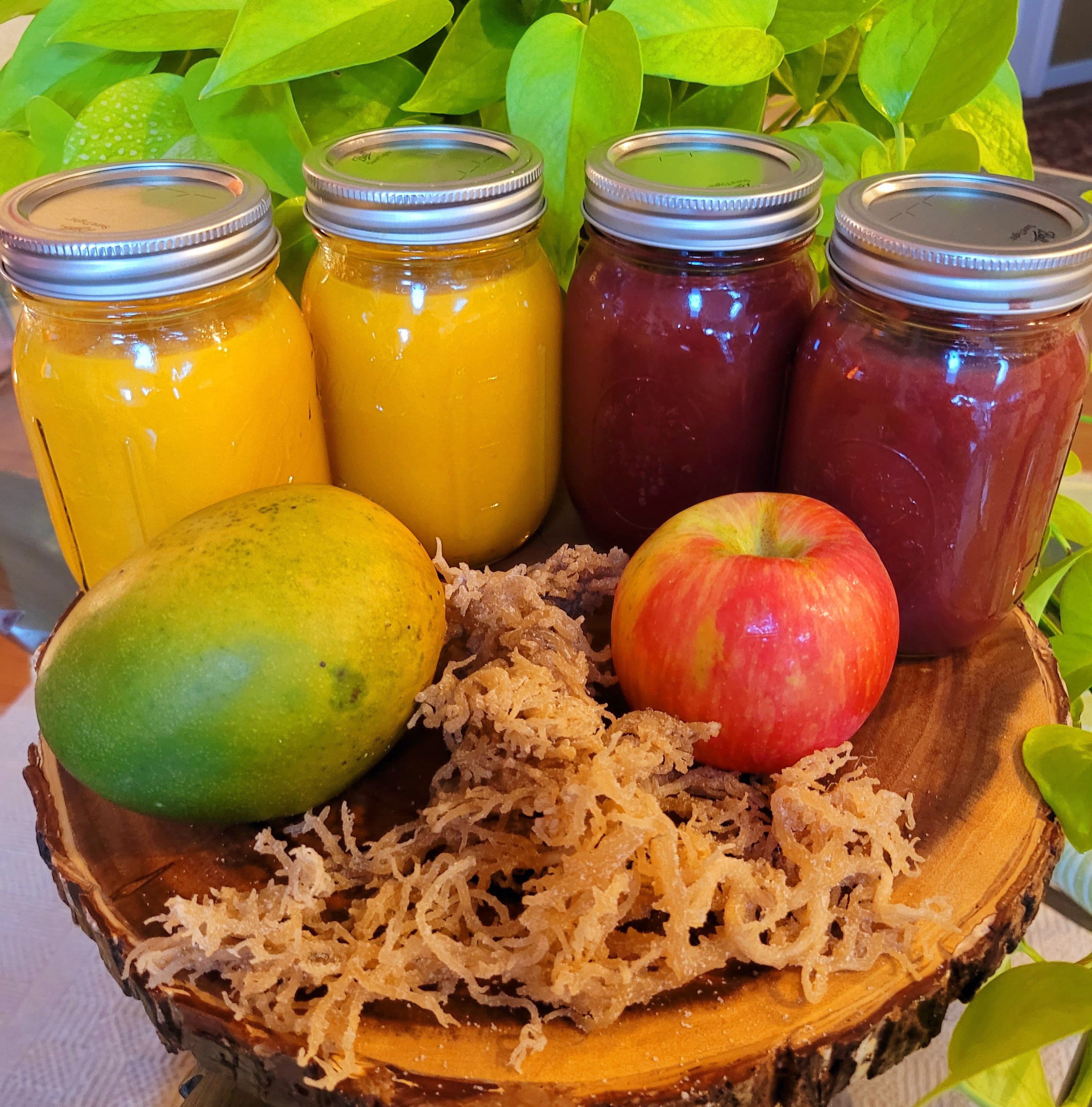 Premium Sea Moss Boost with Elderberry, Beets, Turmeric, Ginger